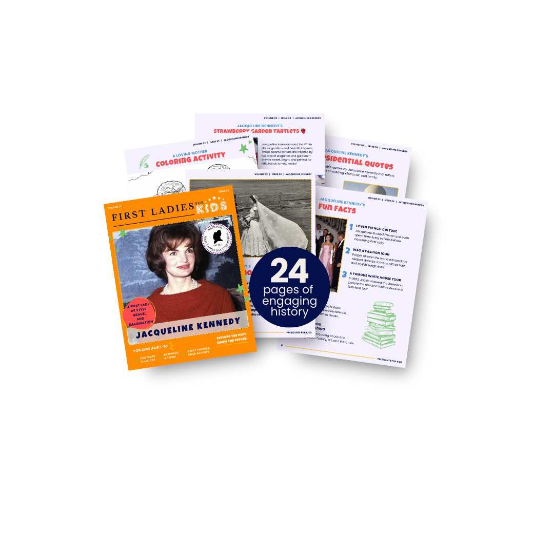 First Lady Activity Books – Presidents For Kids