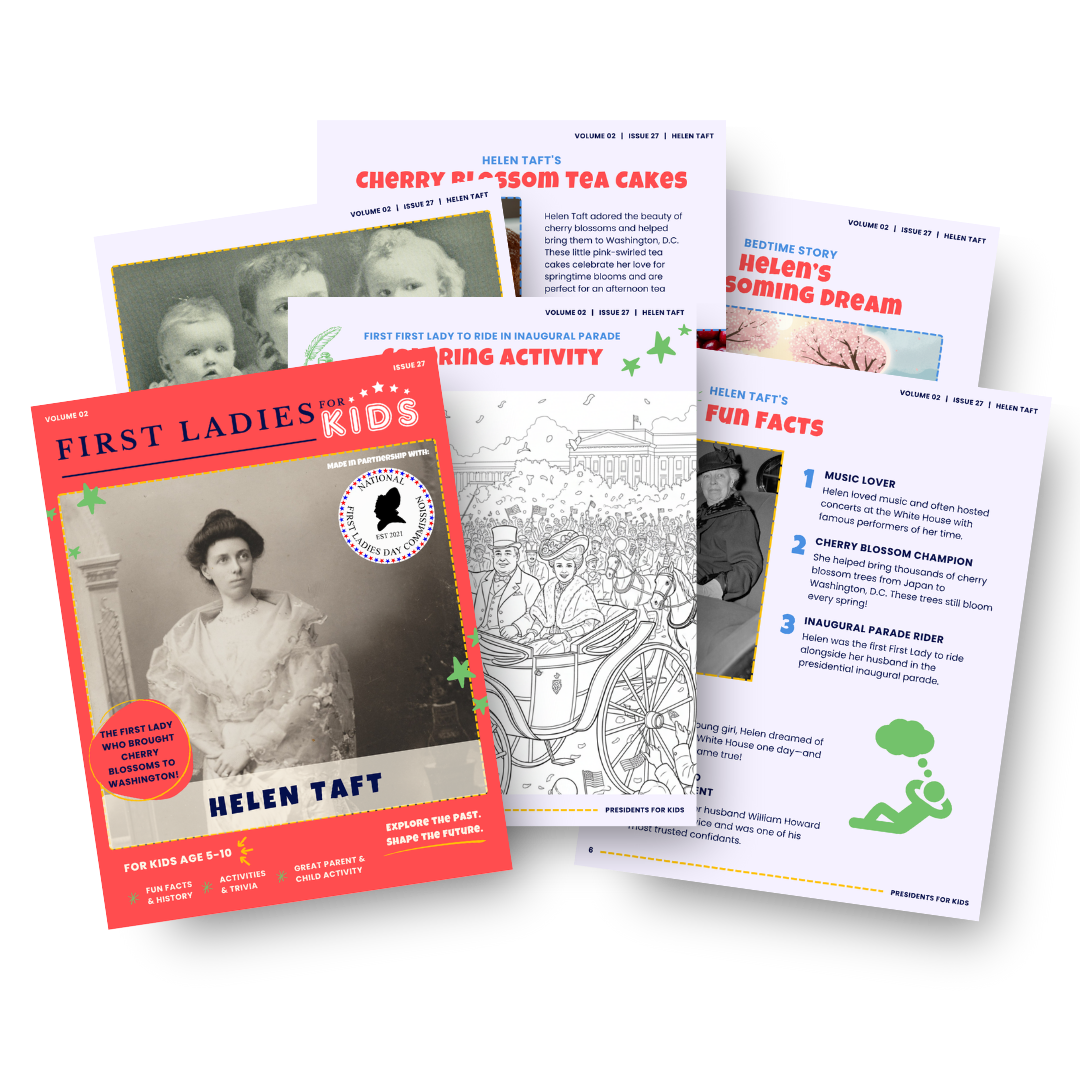 Fun Facts About Helen “Nellie” Taft – Presidents For Kids