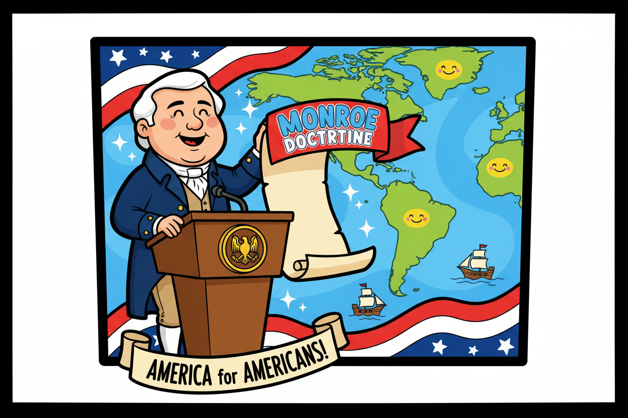 The History of the Monroe Doctrine: From 1823 to Today, and the Presid ...