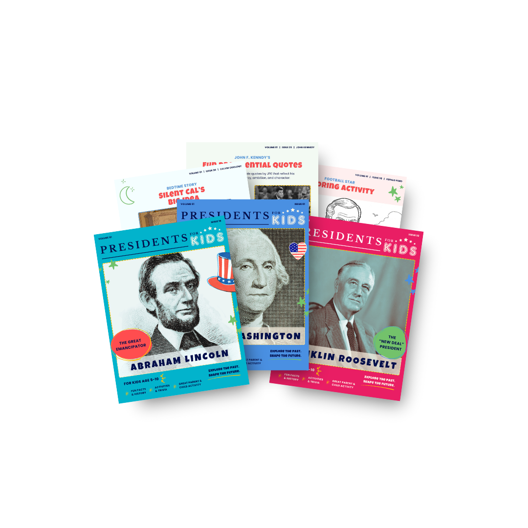 President Activity Books – Presidents For Kids