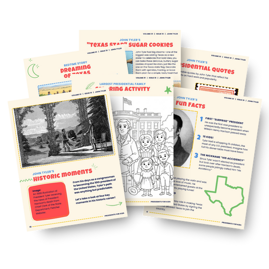 Fun Facts About John Tyler – Presidents For Kids