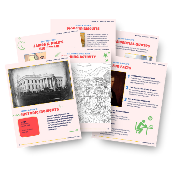 Fun Facts About James K. Polk – Presidents For Kids