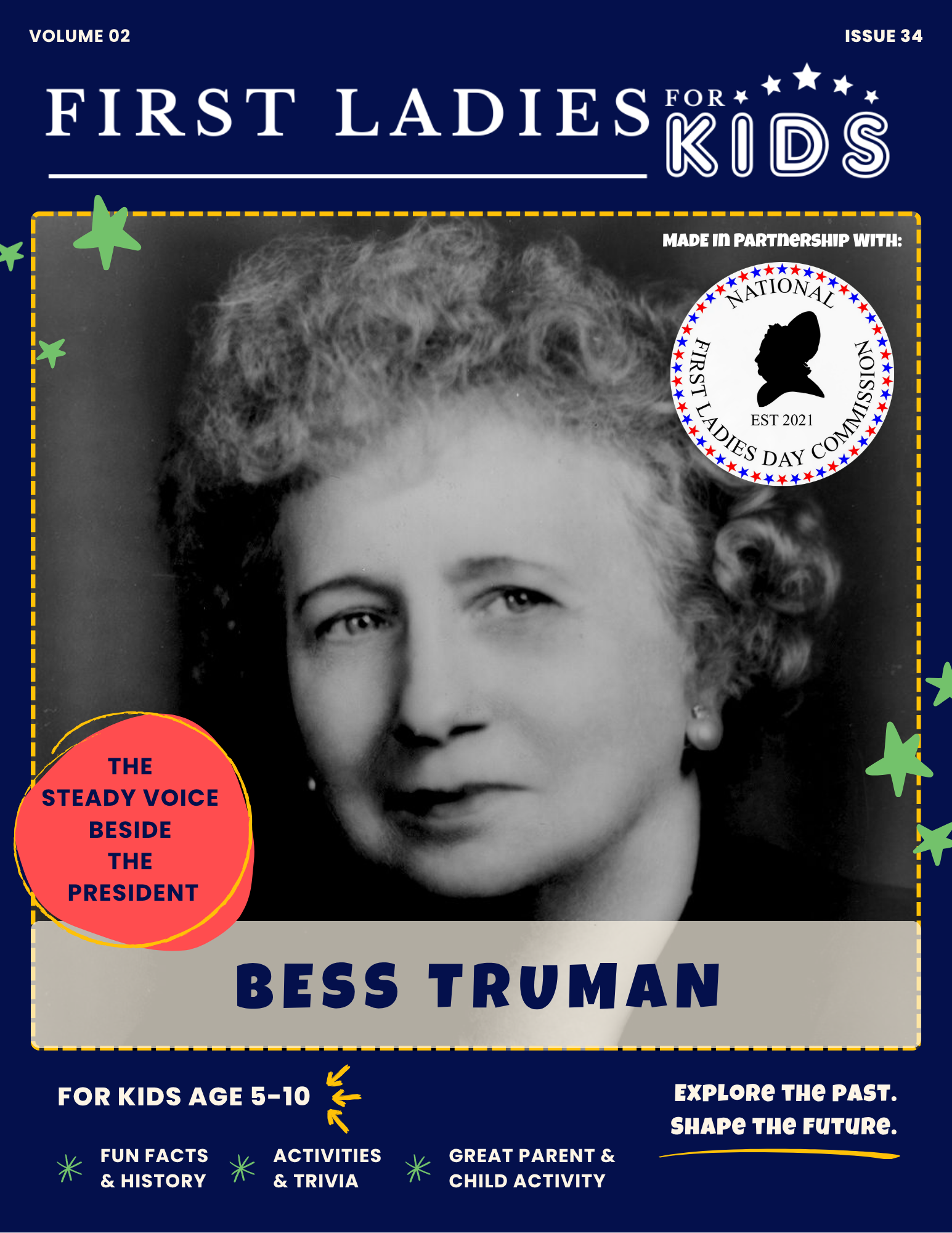 Bess Truman Activity Book for Kids (Ages 5-10) | Presidents For Kids ...
