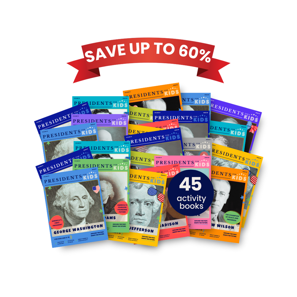 Presidential History Activity Books – Presidents For Kids