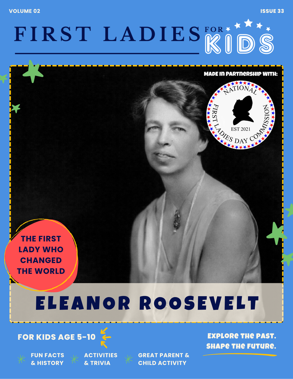 Eleanor Roosevelt Activity Book for Kids (Ages 5-10) | Presidents For ...