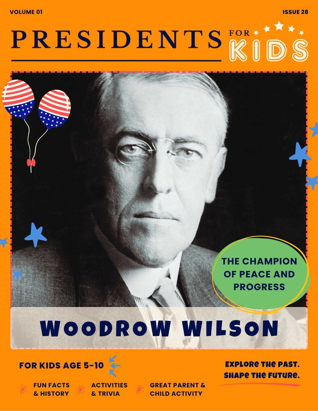 Fun Facts About Woodrow Wilson – Presidents For Kids