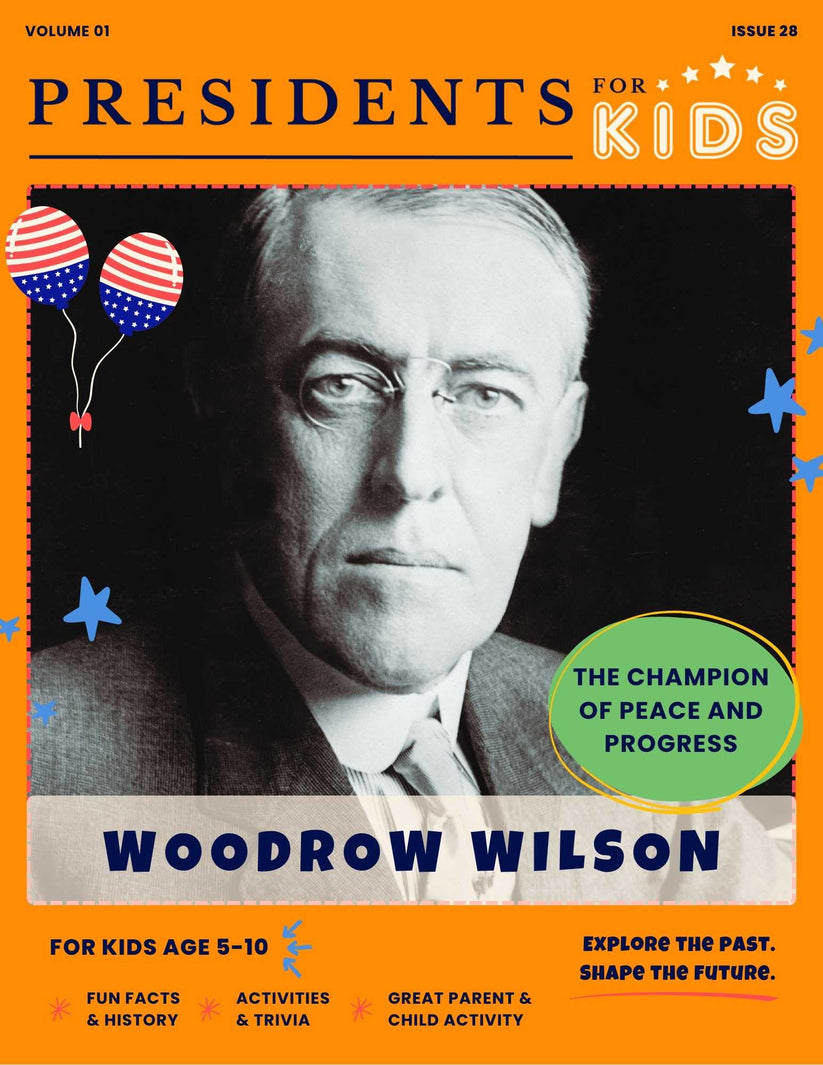 Fun Facts About Woodrow Wilson – Presidents For Kids