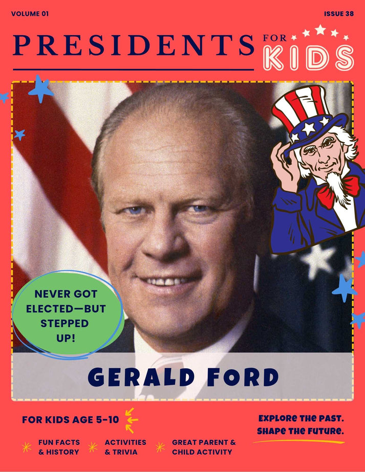 Fun Facts About Gerald Ford – Presidents For Kids