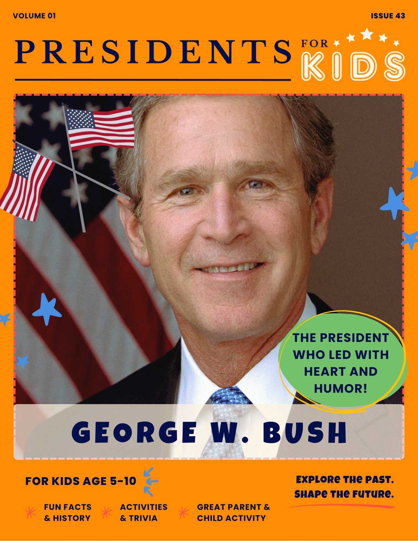 Fun Facts About George W. Bush – Presidents For Kids