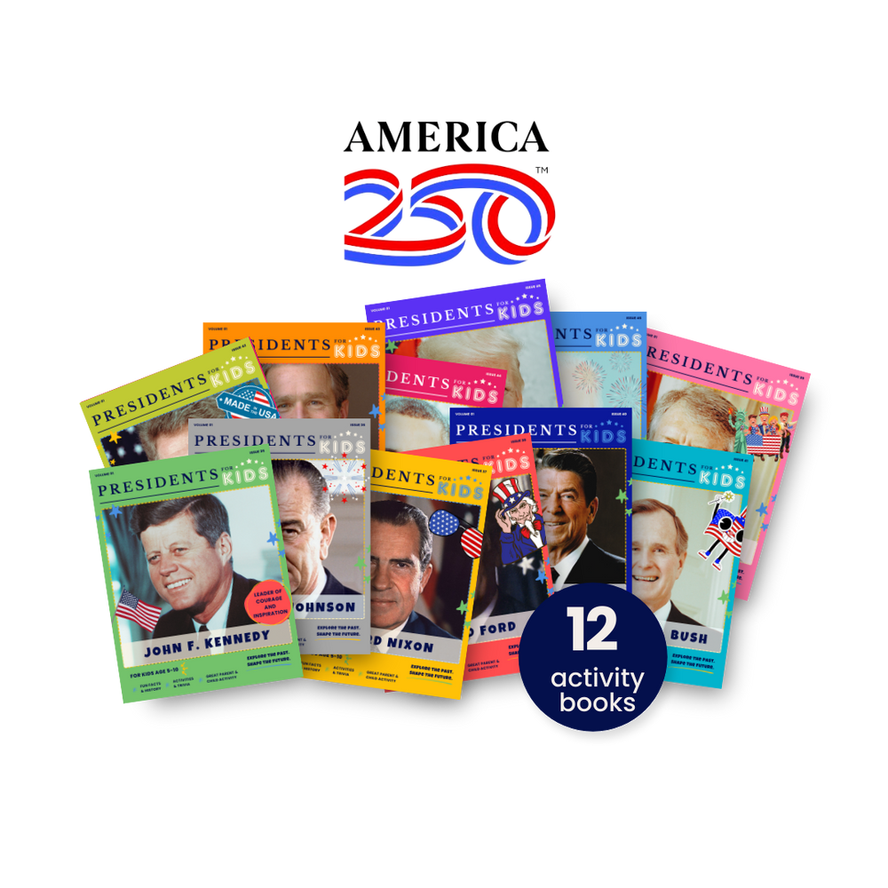 Presidential History Activity Books – Presidents For Kids