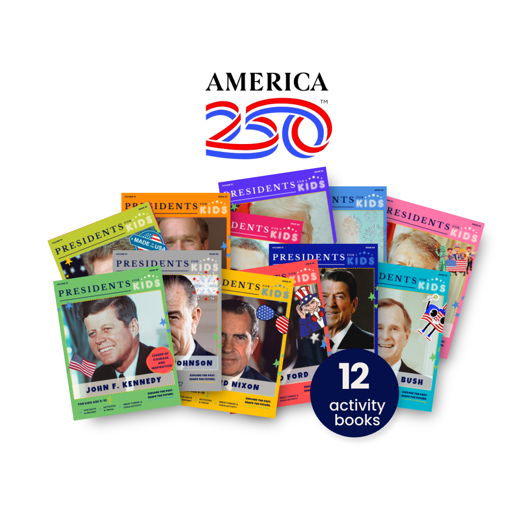 Presidential History Activity Books – Presidents For Kids
