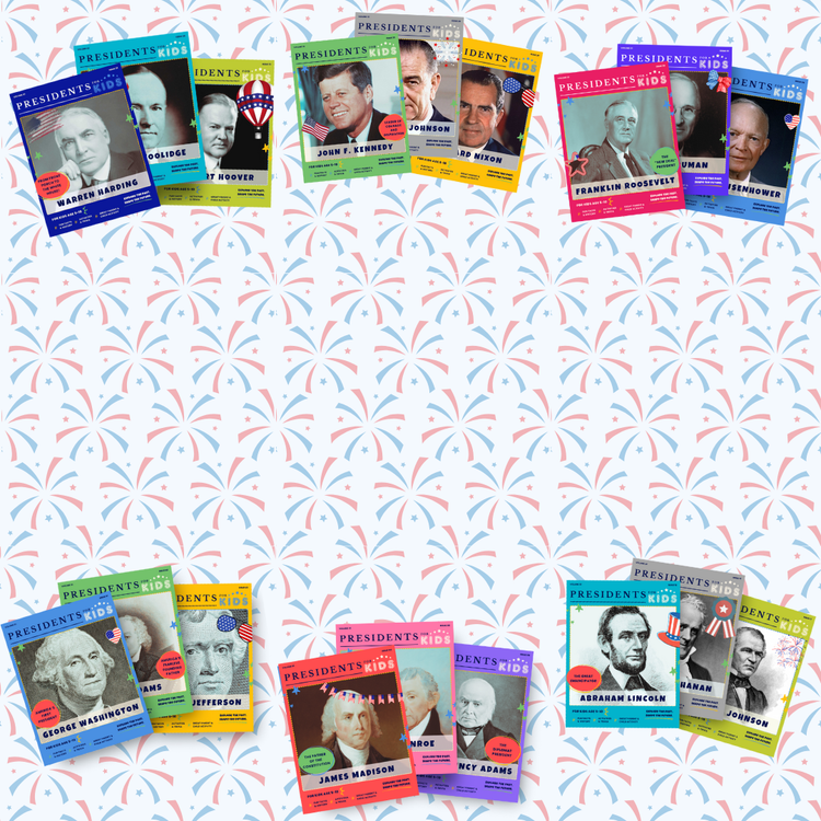 Presidential History Activity Books – Presidents For Kids