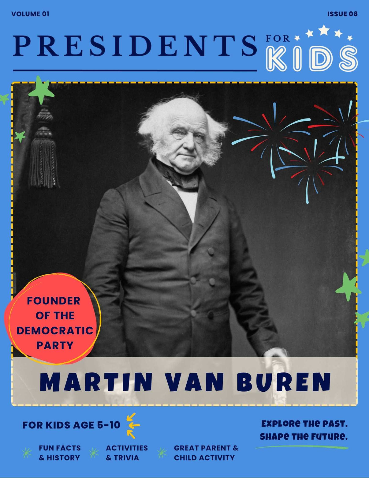 President Martin Van Buren Book For Kids – Presidents For Kids
