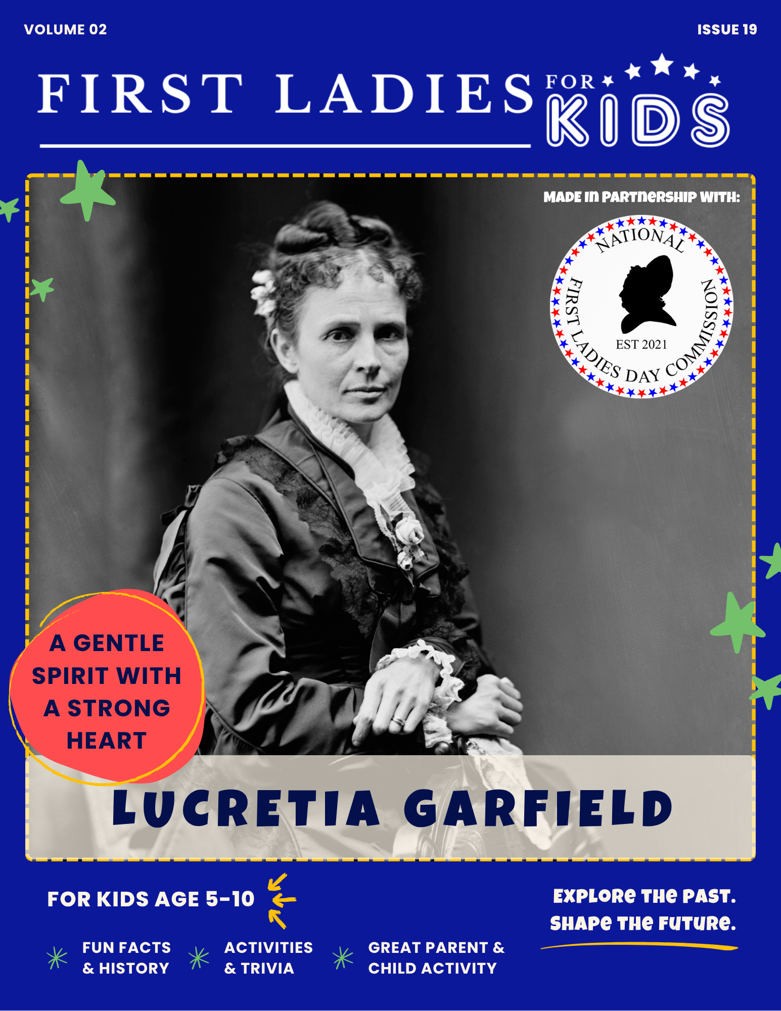 First Lady Lucretia Garfield – Presidents For Kids