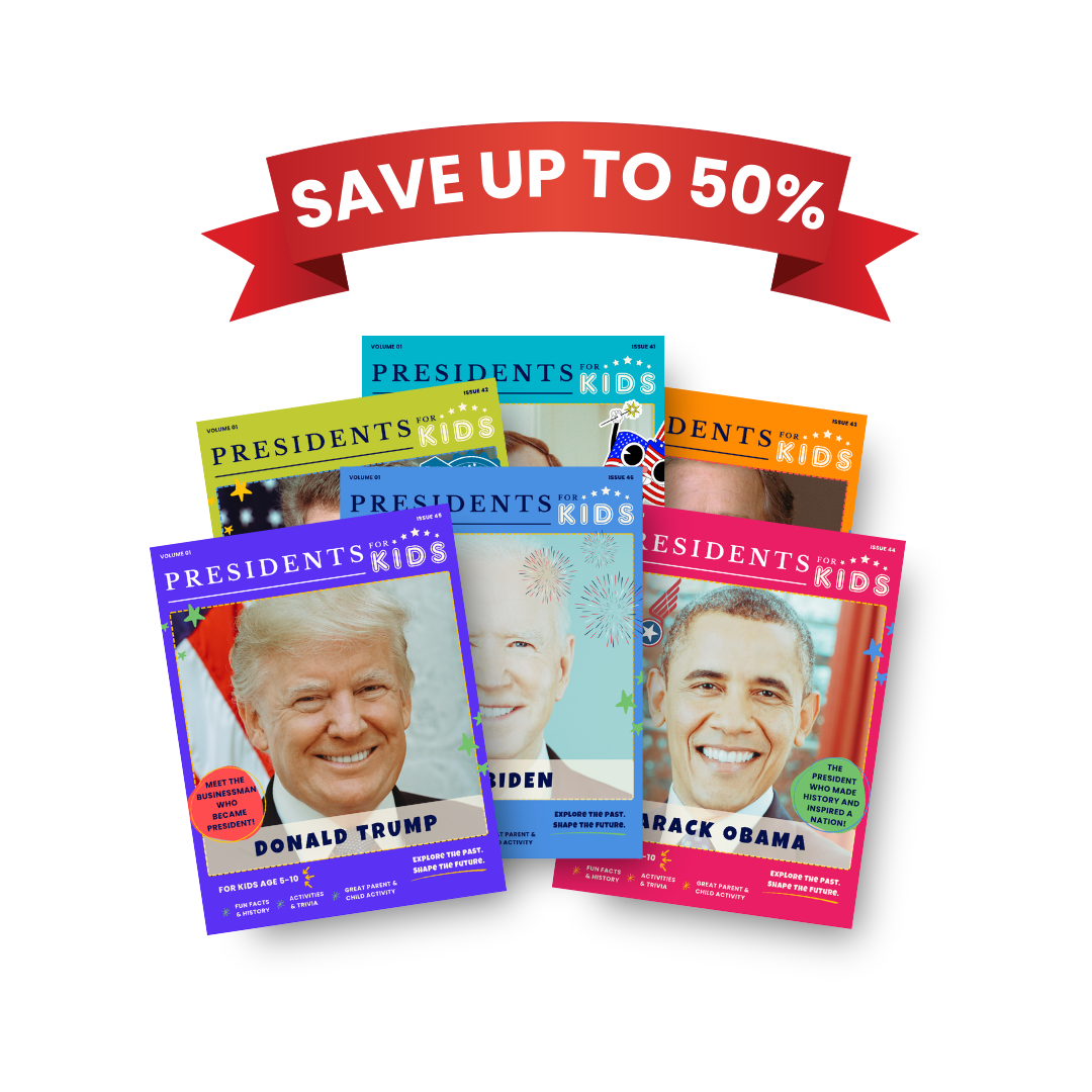Presidential History Activity Books – Presidents For Kids