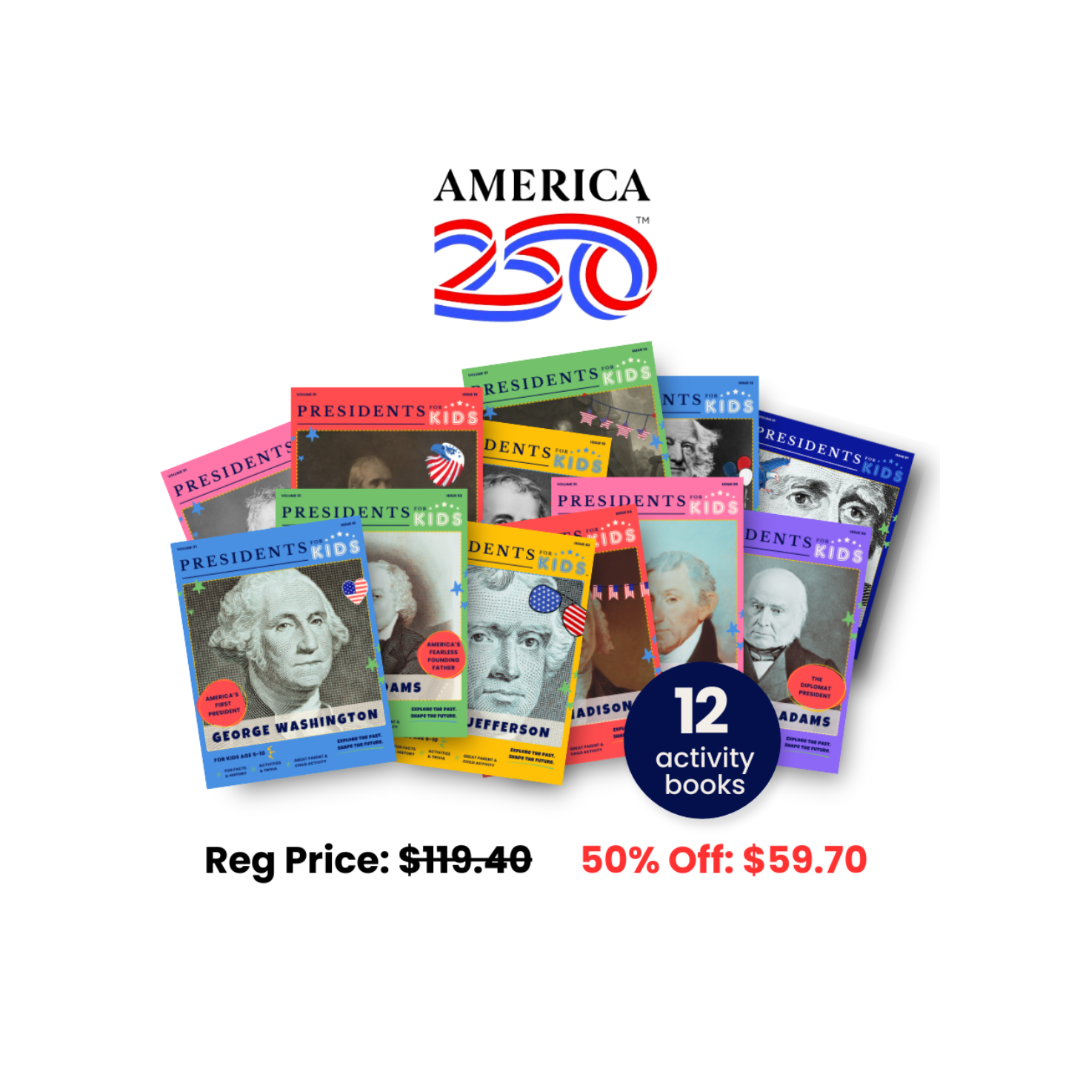 Founding Fathers and Early Leaders Activity Book Collectors Set for ...